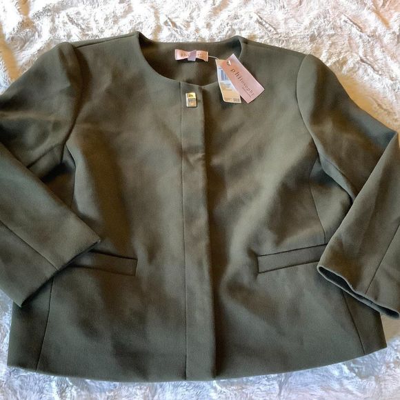 Philosophy | Jackets & Coats | Philosophy Army Green Blazer Size 2 ...